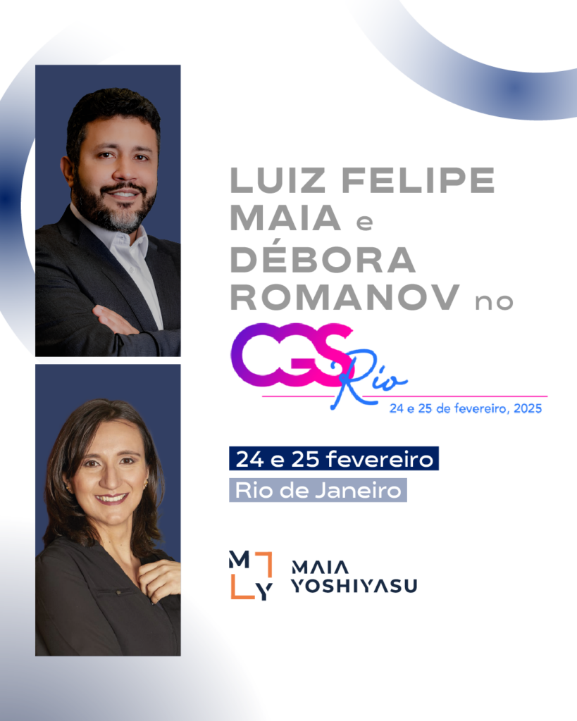 Luiz Felipe Maia e Débora Romanov no CGS Brasil | 24 e 25 fevereiro ...